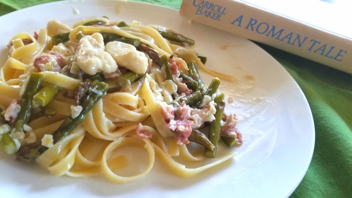 A Roman Tale by Carroll Baker – Food In Books